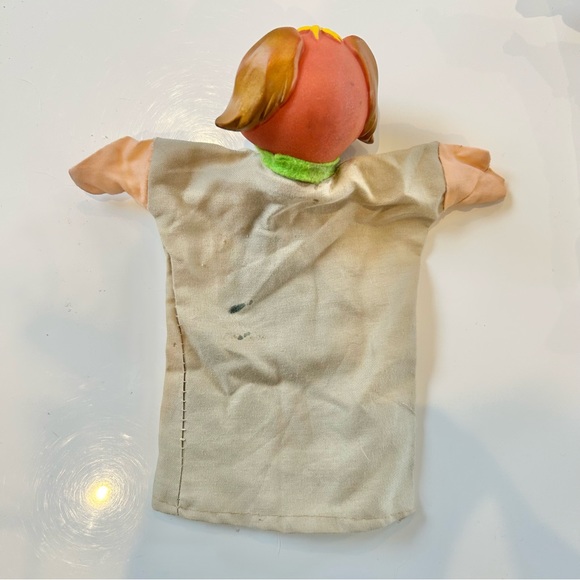 Toys | Vintage Retro Rubber Plastic Head Duck And Dog Hand Puppets ...